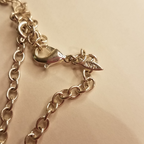 NRT | Jewelry | Nrt Silver Tone Necklace J84 | Poshmark